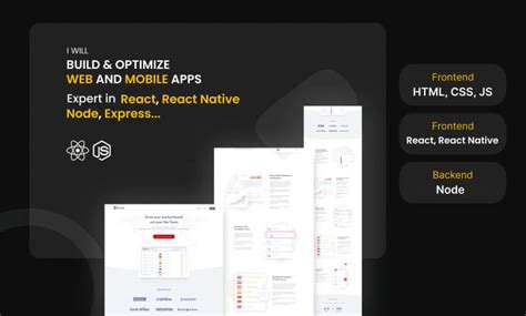 Build Web And Mobile Apps With React Node Reactnative Etc By Closedigit Fiverr