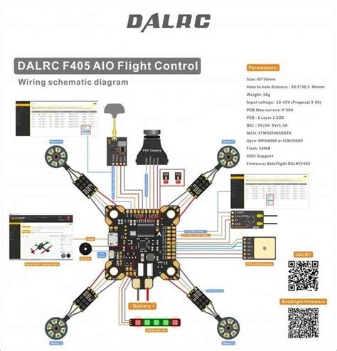 Schéma électrique Dun Drone