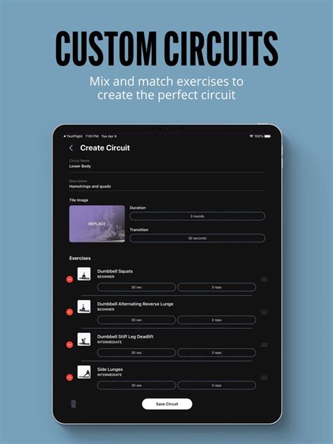 Create Your Own Circuit Workout App Wiring Diagram
