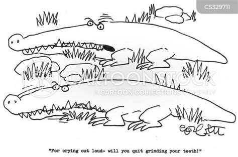 Grinding Teeth Cartoons And Comics Funny Pictures From Cartoonstock