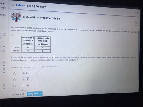 Preguntas Filtradas Examen EAES 2020 Pilotaje Senescyt 2021 Ecu11
