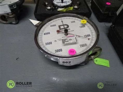 Dillon 5000 Lb Capacity Dynamometer Roller Auctions