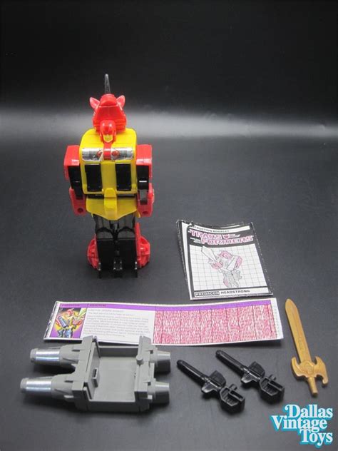1986 Hasbro Transformers G1 Predacon Headstrong 1c