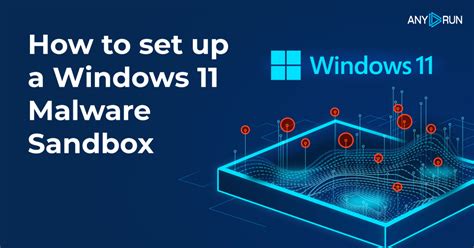 How To Set Up A Windows 11 Malware Sandbox Any Run S Cybersecurity Blog