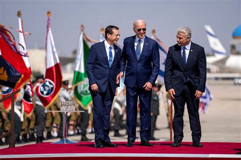 Biden To Meet With Israeli Leaders In Jerusalem On Second Day Of Middle