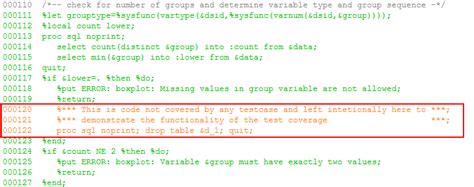 Sasunit Documentation Getting Started With Unit Testing Of Sas Programs