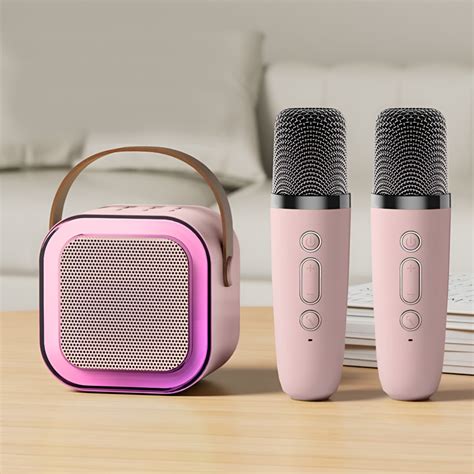 Loa Bluetooth Karaoke Mini K công suất W kèm micro không dây loa hát karaoke mini
