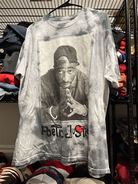 Mavin CHEMISTRY Poetic Justice 2Pac Tupac Shakur Tie Dye Tee Shirt T