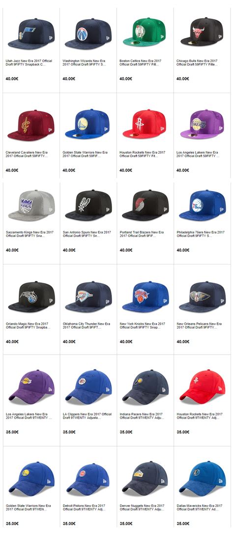 Nba Les Casquettes De La Draft 2017 Par New Era Sport Buzz Business