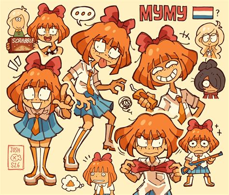 Mymy Schoppenboer Coco Schoppenboer And Maya Schoppenboer Ongezellig Drawn By Josh S