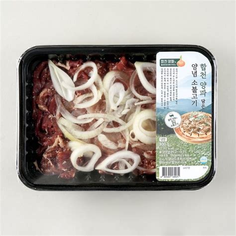 합천 양파 담은 양념 소불고기 800g 홈플러스 익스프레스