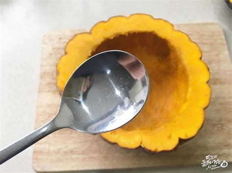 단호박 크림파스타 만들기 할로윈데이에 딱 좋아