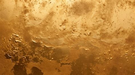 Folha De Textura Dourada Fundo Dourado Foto Premium
