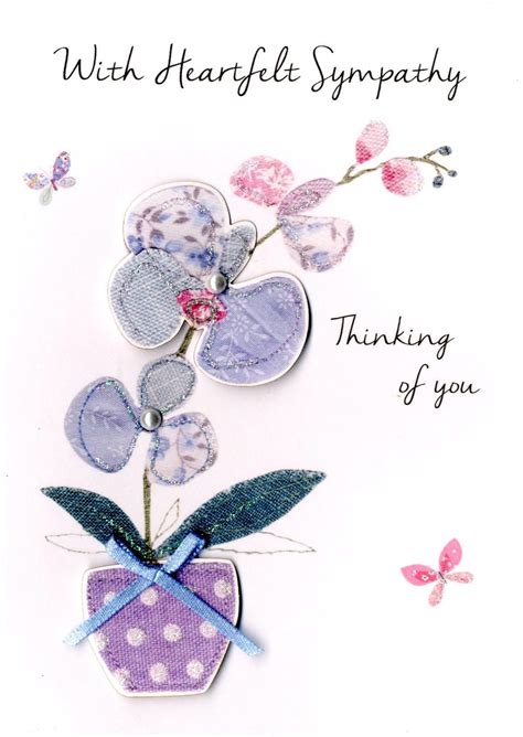 Heartfelt Sympathy Sympathy Card Printable Instant