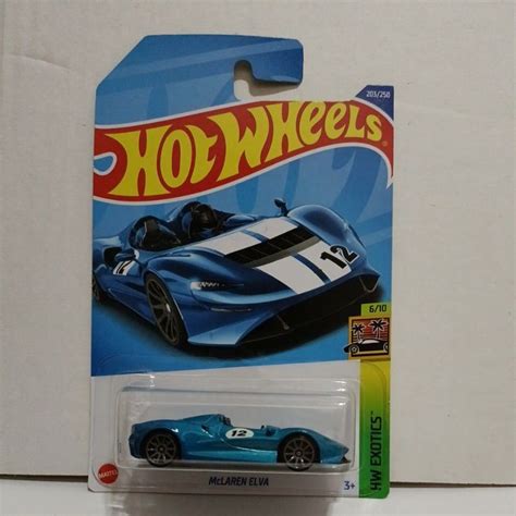 Hot Wheels McLaren Elva Minor Card Creased Shopee Malaysia