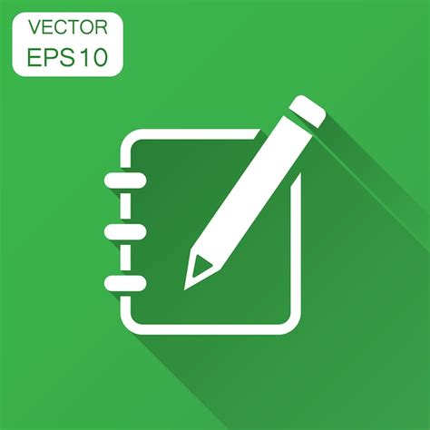 Premium Vector Notepad Edit Document With Pencil Icon Vector