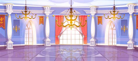 Ballroom Interior Vector Illustration Stock Illustration Download