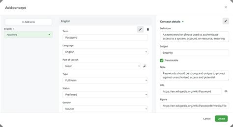 Glossary Crowdin Docs