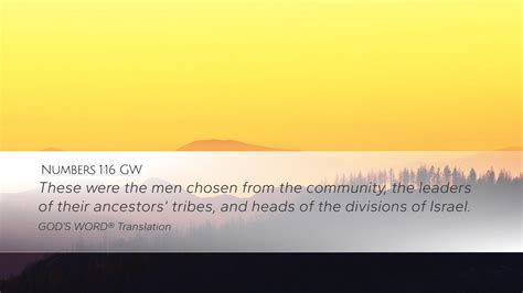 Numbers 1 16 Gw Desktop Wallpaper These Were The Men Chosen From The