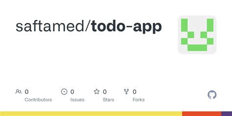 Github Saftamed Todo App