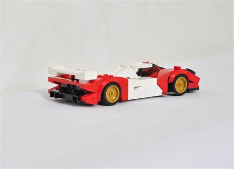 Lego Moc Porsche Gt1 98 By Kmpmocs Rebrickable Build With Lego