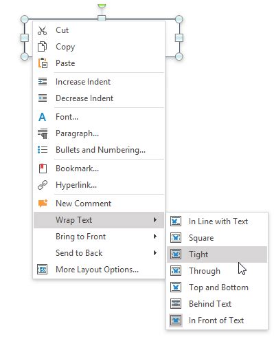 Wrap Text Around A Picture Or Text Box