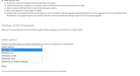 Cách tải file ISO Windows gốc từ Microsoft