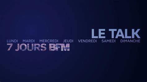 vidéo Générique court jours BFM Le talk BFM TV