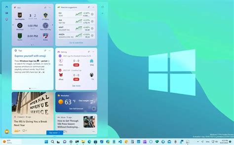 Activer La Nouvelle Interface Widgets Sur Windows 11