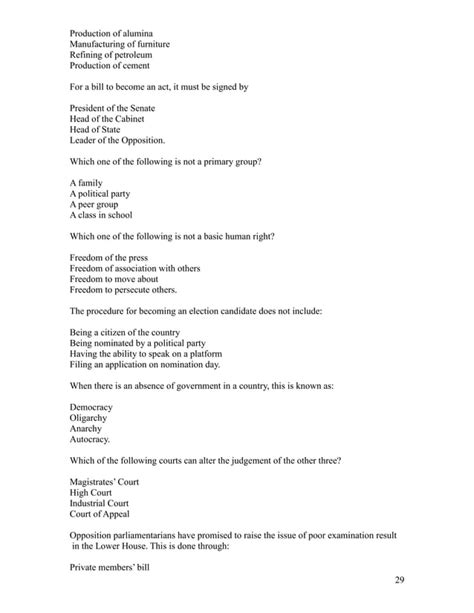 Cxc Past Papers For Social Studies With Multiple Choice Questions Docx Cxc Past Papers For Social Studies With Multiple Choice Questions Docx