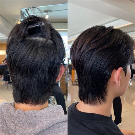 2023 트렌드 세미리프펌 리프펌 리프컷 복구매직 복구클리닉 남자뒷머리 준오헤어연신내점 연신내미용실 네이버 블로그