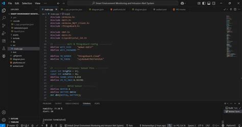 Iot Esp32 Thingsboard Smartmonitoring Embeddedsystems Arduino
