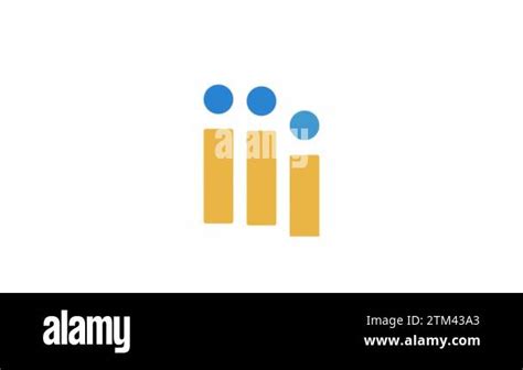 Animated Unexpected Preloader Dots On Sticks Waiting Process 4k