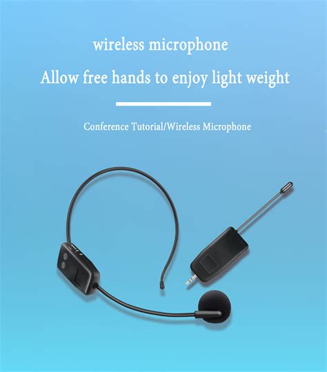Headset Wireless Microphone Headset Mic Head Microphone Wireless