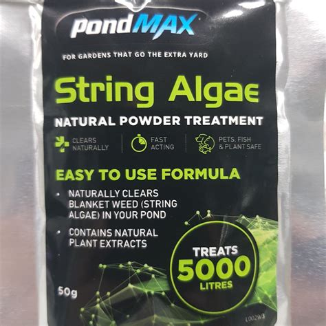 String Algae Water Treatment For Ponds Aquatic Creations Melbourne