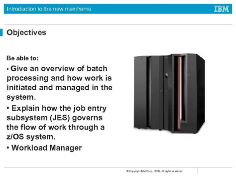 Introduction To The New Mainframe Chapter 9 Batch