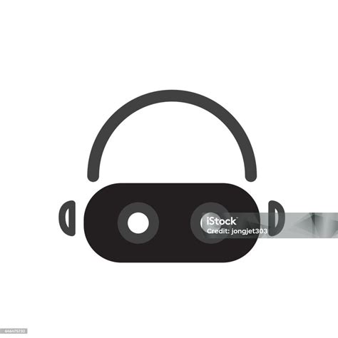 Vr 仮想現実メガネ単純なベクトル フラット アイコン Vrデバイスのベクターアート素材や画像を多数ご用意 Vrデバイス めがね
