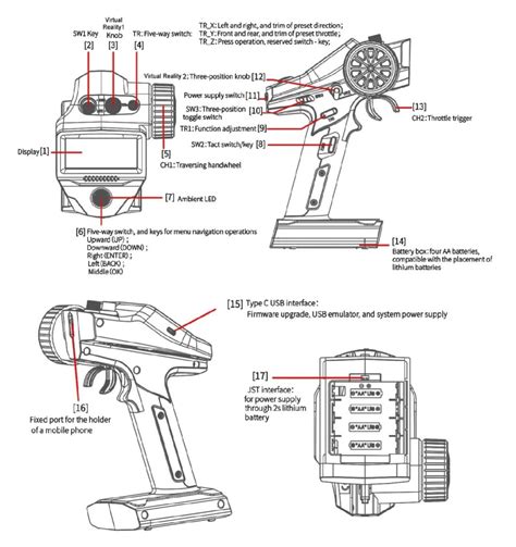 Flysky FS G P GHz ANT Transmitter With FS R P