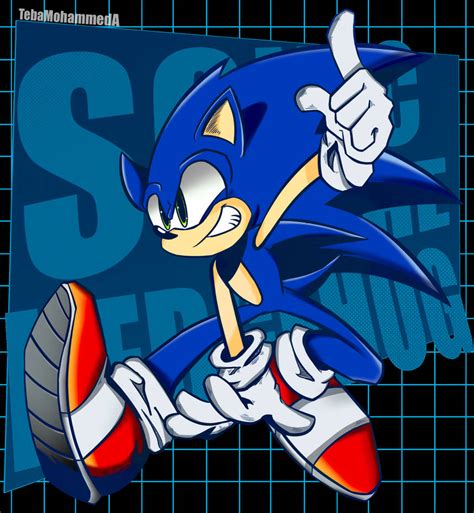 Sonic The Hedgehog X Redraw By Tebamohammeda On Deviantart