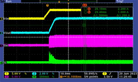 tps54331 device cannot start up under 5v input power management