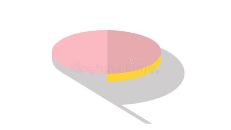 Pie Chart Slice Icon Vector Data Statistics Symbol Vector Design Generative Ai Stock Vector
