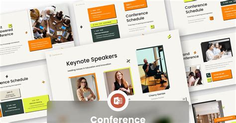 Шаблон Powerpoint для презентации конференции Шаблоны презентаций