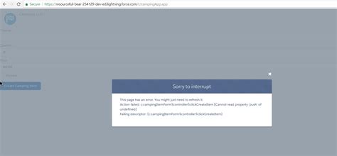 Javascript Controller Cannot Use Push Of Undefined In Lightning