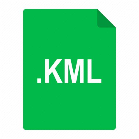 data file format geographic hiebook kml icon download on iconfinder