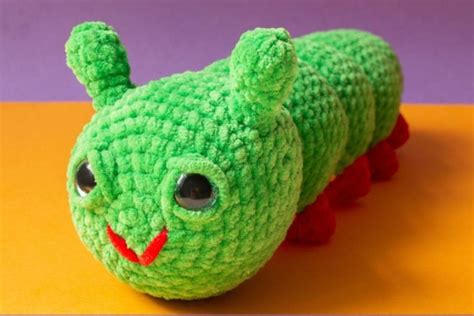 Cuddly Caterpillar Crochet Pattern PDF Cuddly Caterpillar Etsy