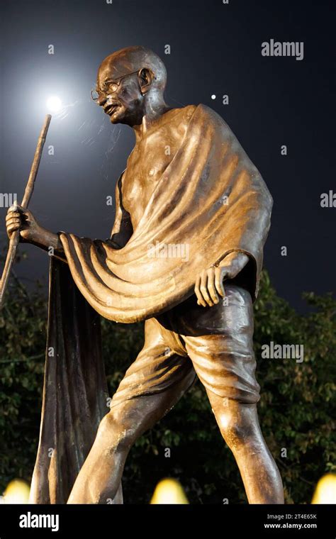 Mahatma Gandhi Statue Leicester Banque De Photographies Et Dimages à