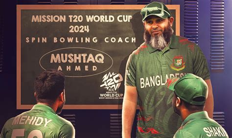 Mushtaq Ahmed Joins Bangladesh Cricket For World T20 2024 Ica Ssociation