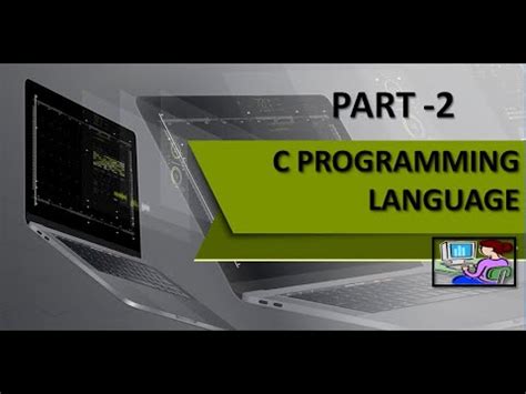 Introduction to c language -part 2 | c language tutorials - YouTube