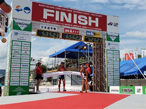 Triathlon Japan 日本トライアスロン連合 On Twitter 日本ld選手権フィニッシュ！／ 女子 🥇西岡真紀選手