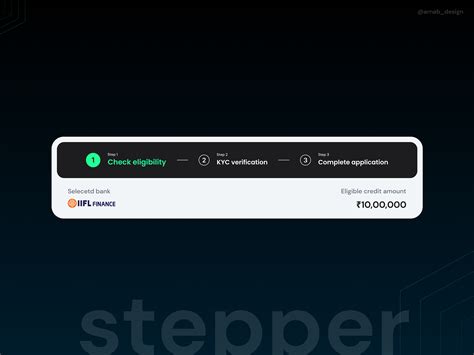 Stepper Design By Arnabdesign On Dribbble